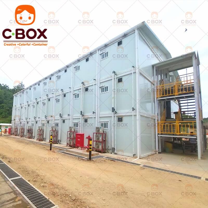 3 Story Container House, Mine Container House, Container House for Mine ...