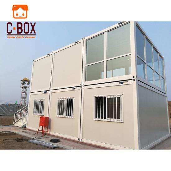 Collapsible and Quick-Build Sliding Z Box House