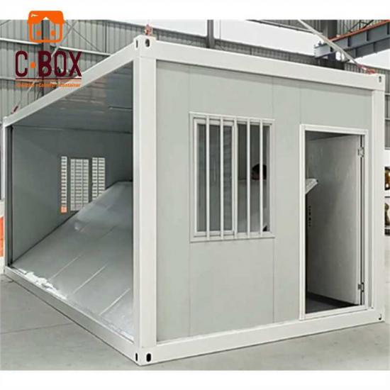 Collapsible and Quick-Build Sliding Z Box House