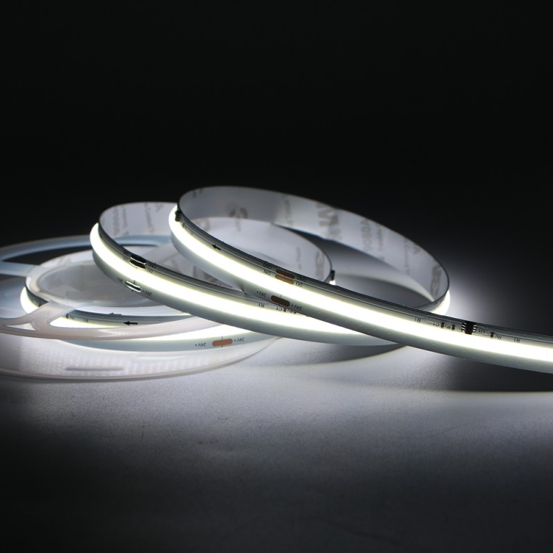 COB LED Strip Chase Light 24V Addressable Single Color Water Following ...