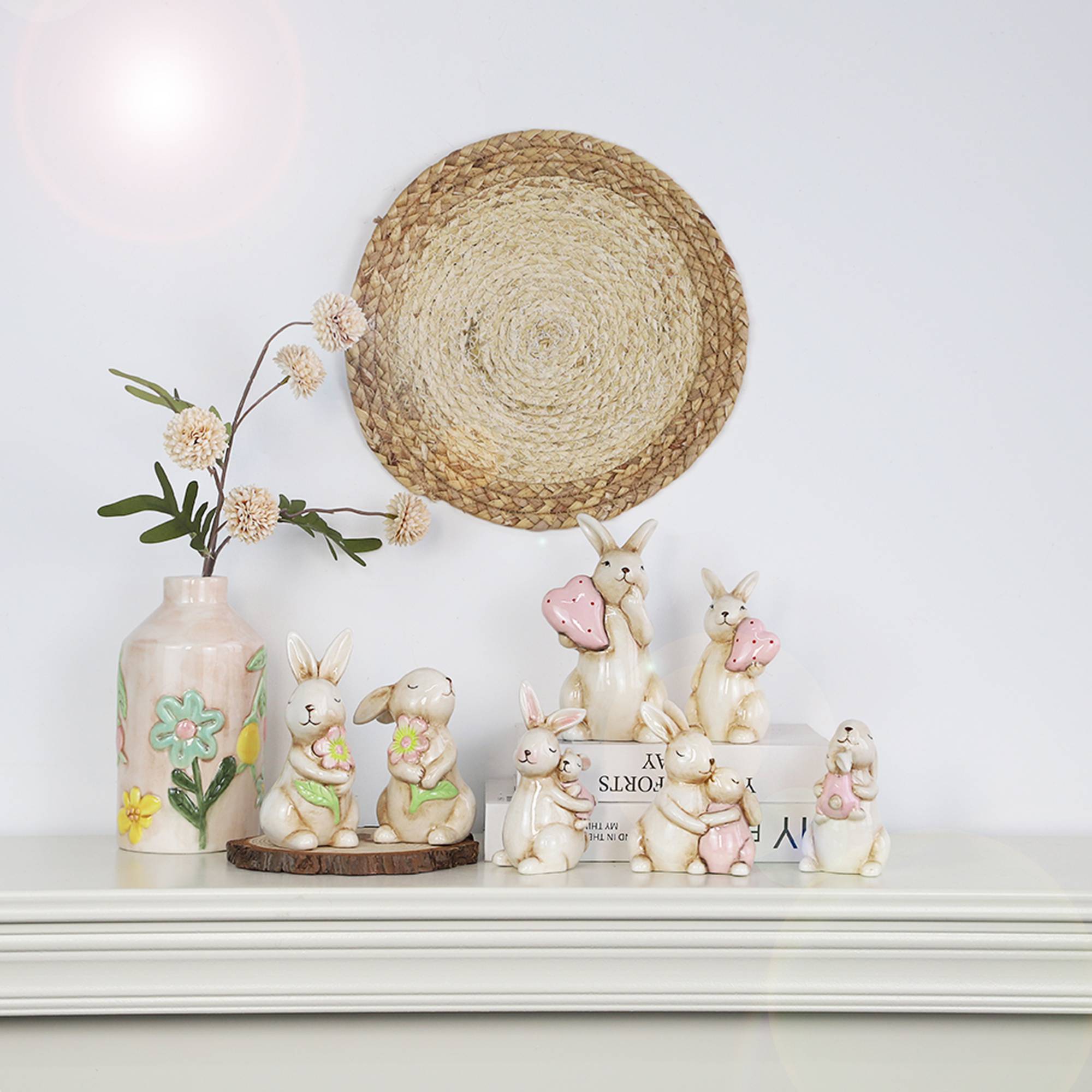 Best Easter Decorations for 2025: Retro Hand-Painted Ceramic Vase ...