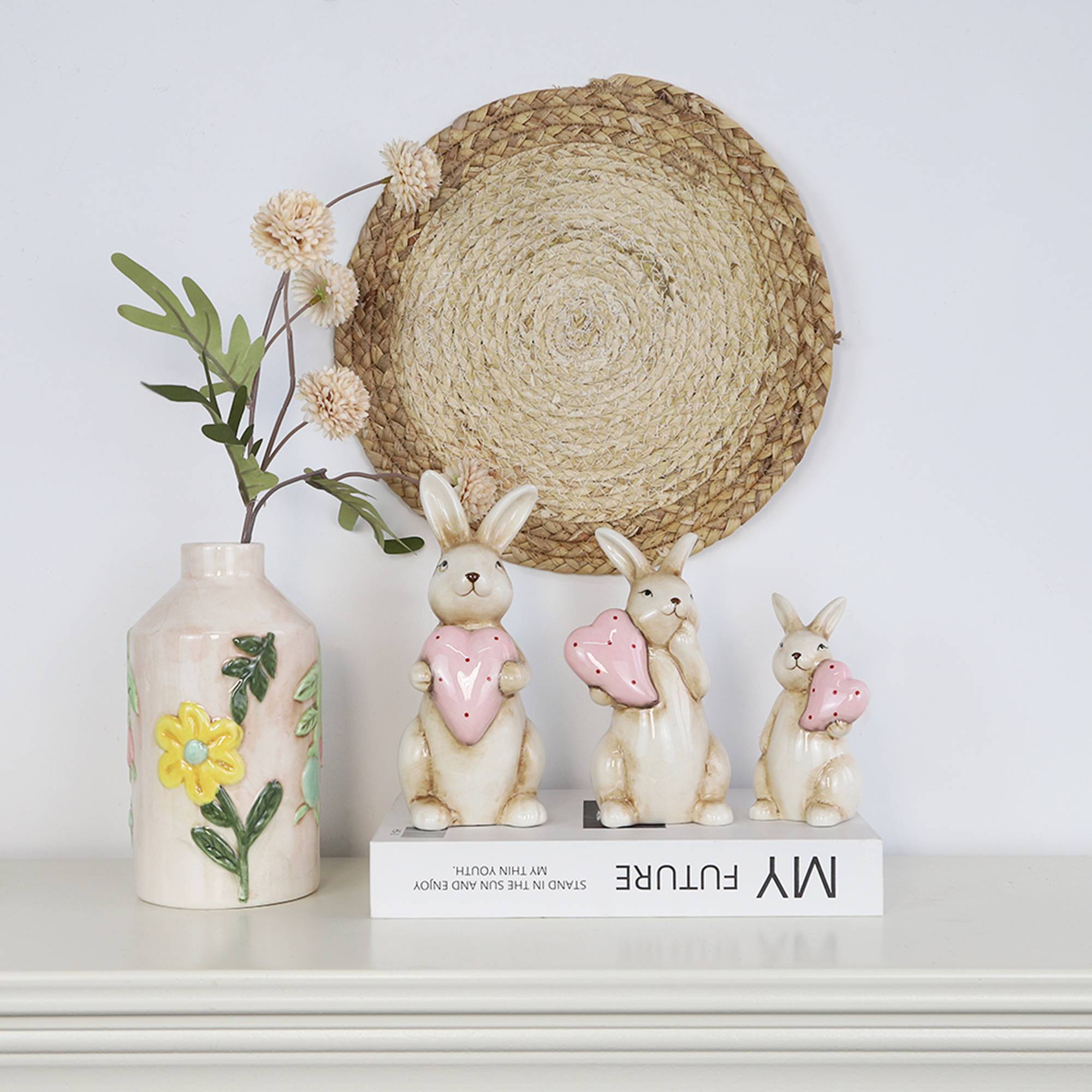 Best Easter Decorations for 2025: Retro Hand-Painted Ceramic Vase ...