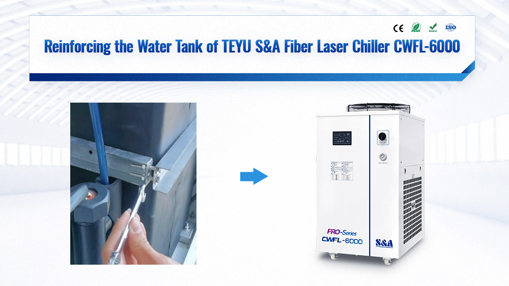 Imudara Omi Omi ti 6kW Fiber Laser Chiller CWFL-6000 | TEYU S&Chiller kan