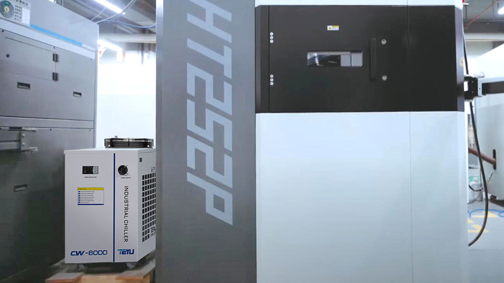 စက်မှု Chiller CW-6000 Powers SLS 3D Printing ကို မော်တော်ယာဥ်စက်မှုလုပ ...