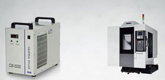 Water Chiller CW 5000 for Cooling 2.2KW Spindle of a German Customer