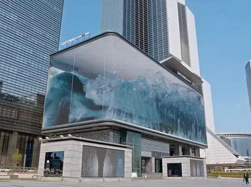 Ultra Thin Flexible LED Display Panel Module Smart Crystal Mesh ...