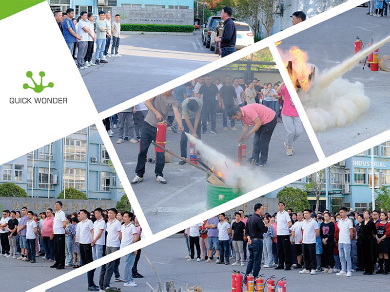 QUICK WONDER Jiangxi Factory: Fire Drills - Unyielding Commitment to ...
