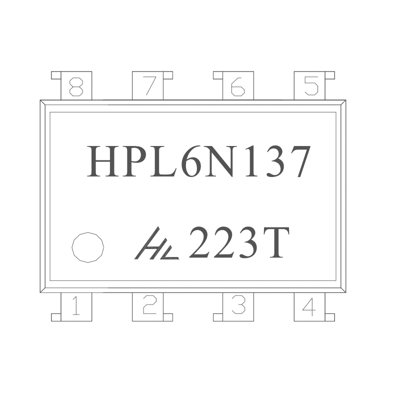 Opto-coupler High Speed Logic Gate Line Receivers HPL6N137 Series ...
