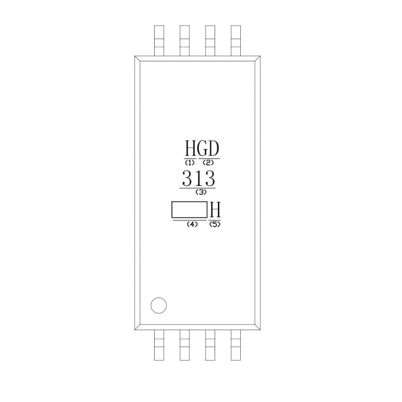 Opto-coupler IGBT Gate Drive UL Certified for Inverters HGD313H ...
