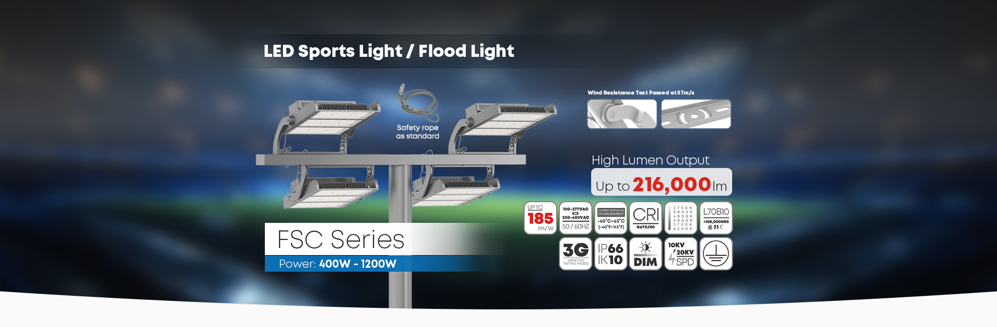 LED Street Light Supplier, Outdoor Flood Lighting Manufacturer | AOK