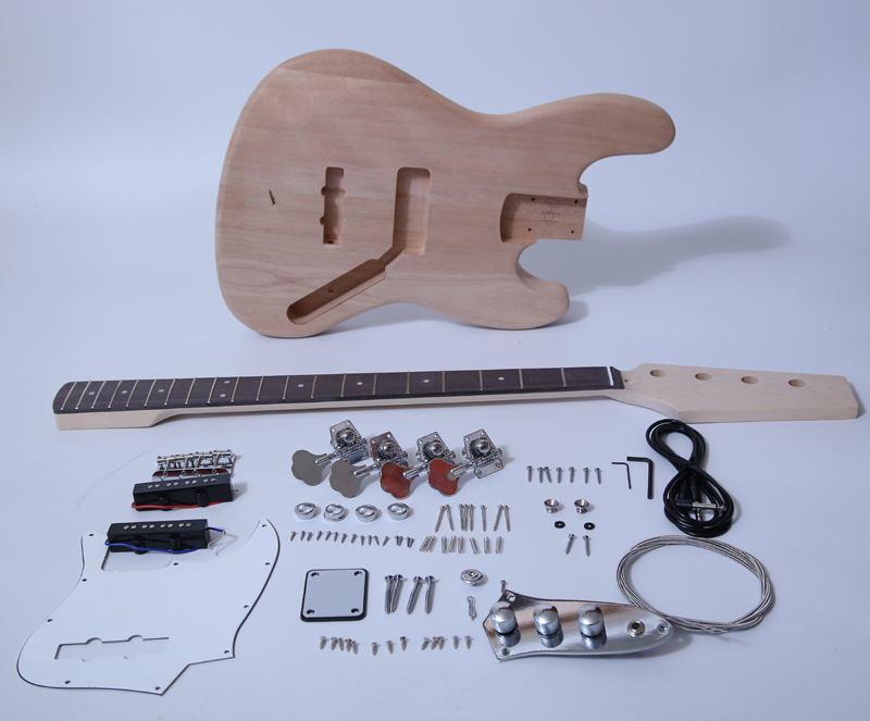 Diy Electric Bass Guitar Kit - J Bass Build Your Own Snbk001 | Xuqiu