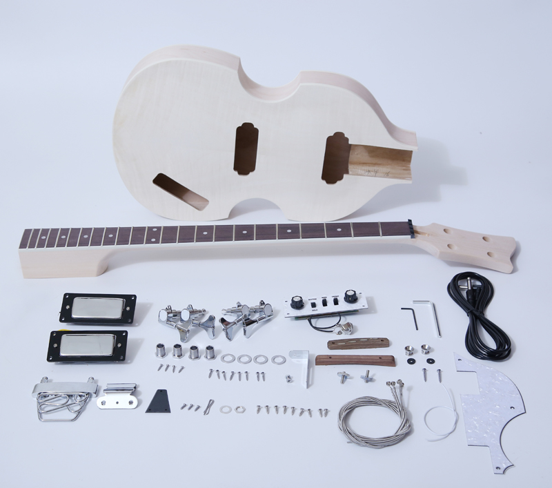 Diy Electric Bass Guitar Kit-violin Bass Build Your Own Snbk003