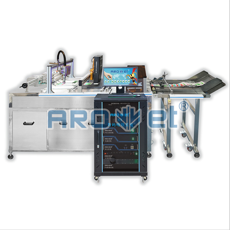 Sheetfed Qr Code Variable Data Inkjet Printer-Arojet