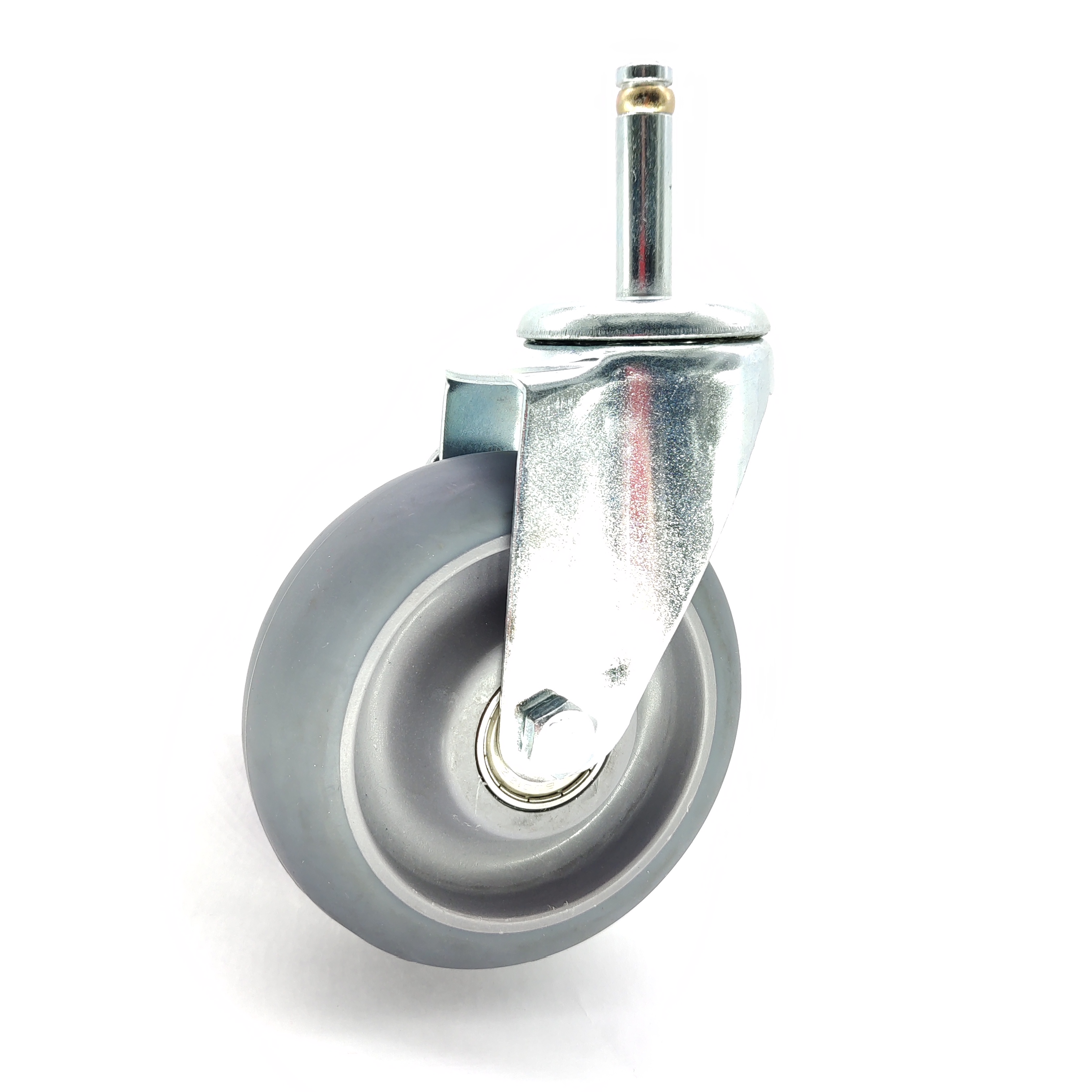 5 Inch Environmental TPR Solid Stem Medium Duty Casters and Wheel,High ...