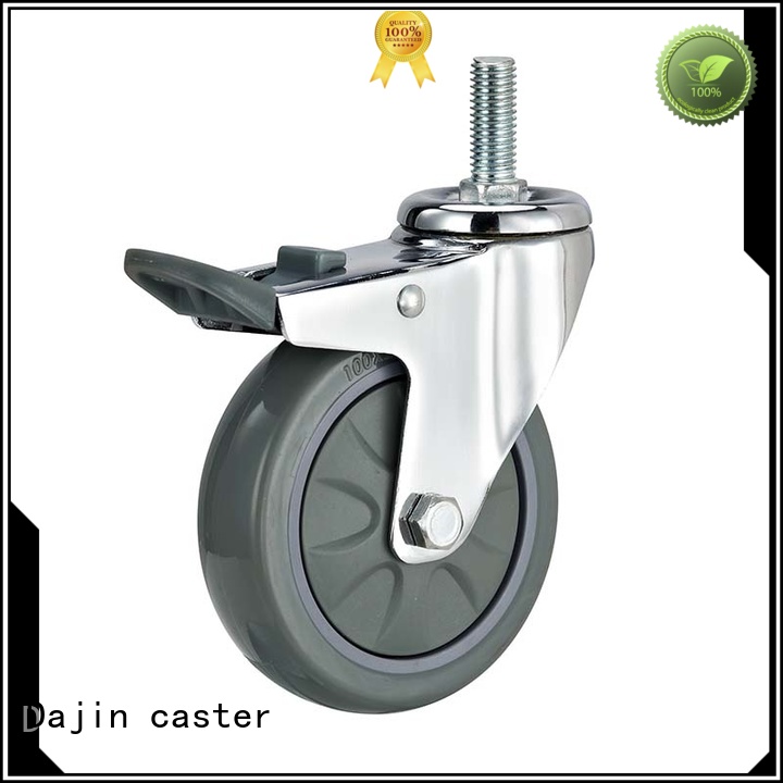 Dual Wheel Swivel Caster | Medium Duty Casters | Dajin Caster