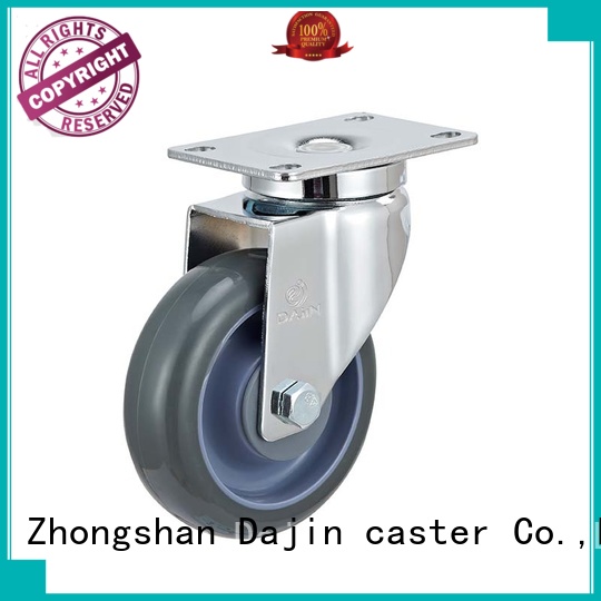 Double 3 Inch Swivel Casters Carts for Trolleys | Dajin Caster
