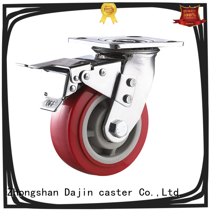 Smooth-rolling 4 Heavy Duty Swivel Casters Bakery Racks | Dajin Caster