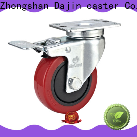Plastic 5 Inch Swivel Casters Carts for Trolleys | Dajin Caster