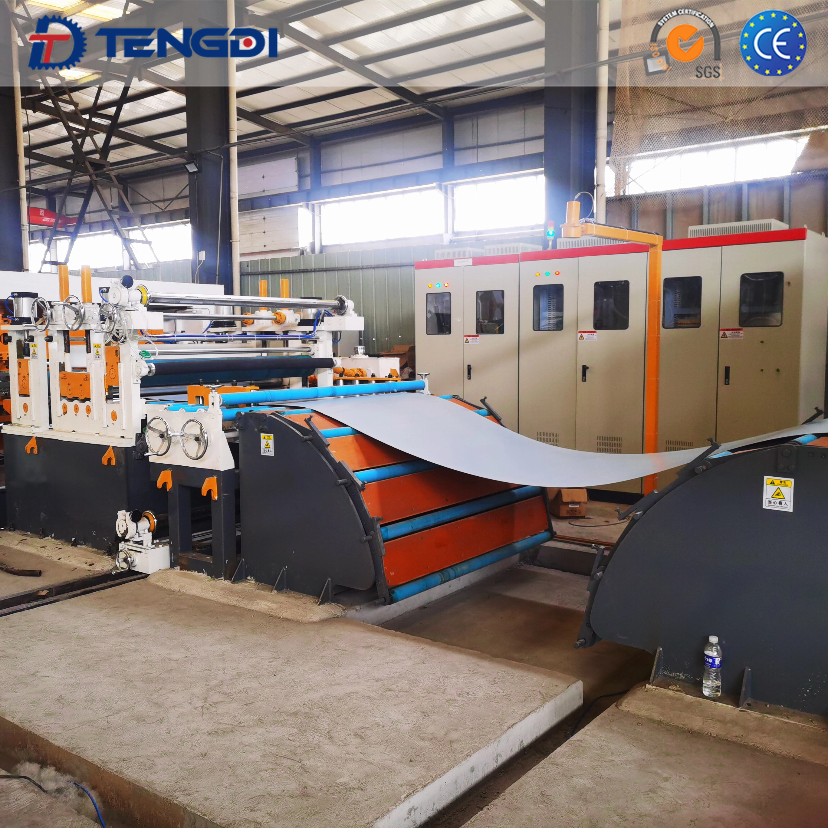 0.3-3.0*1650mm Cut To Length Coil Line | TENGDI