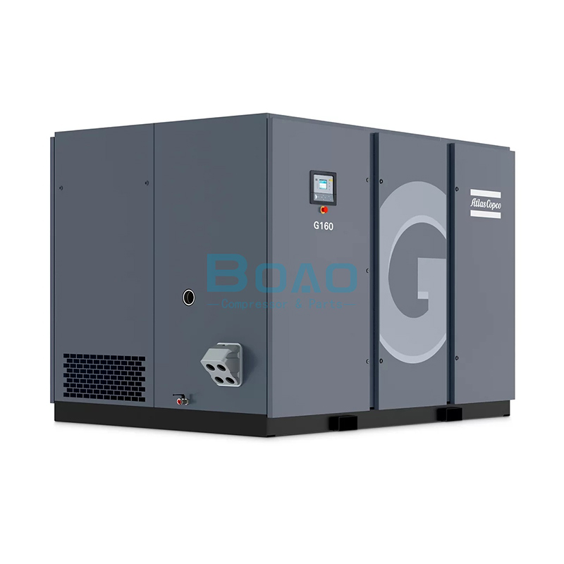 Atlas Copco Oil Injection Twin Screw Air Compressor G110 G132 G160 G200 ...