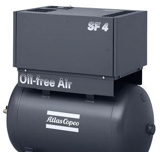 Atlas Copco Oil-free Scroll Compressor SF8+ SF11+ SF15+ SF22+ FF TM | BOAO