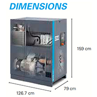 Atlas Copco Oil-free Scroll Compressor SF8+ SF11+ SF15+ SF22+ FF TM | BOAO