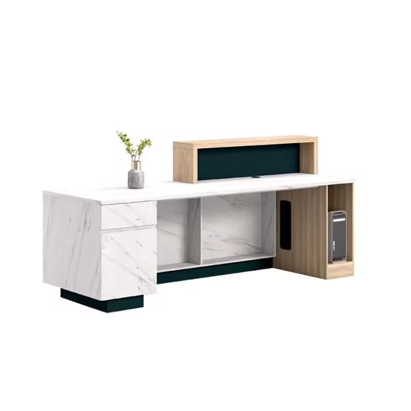 Modern Commercial Furniture Reception Table Reception Counter | LS ...
