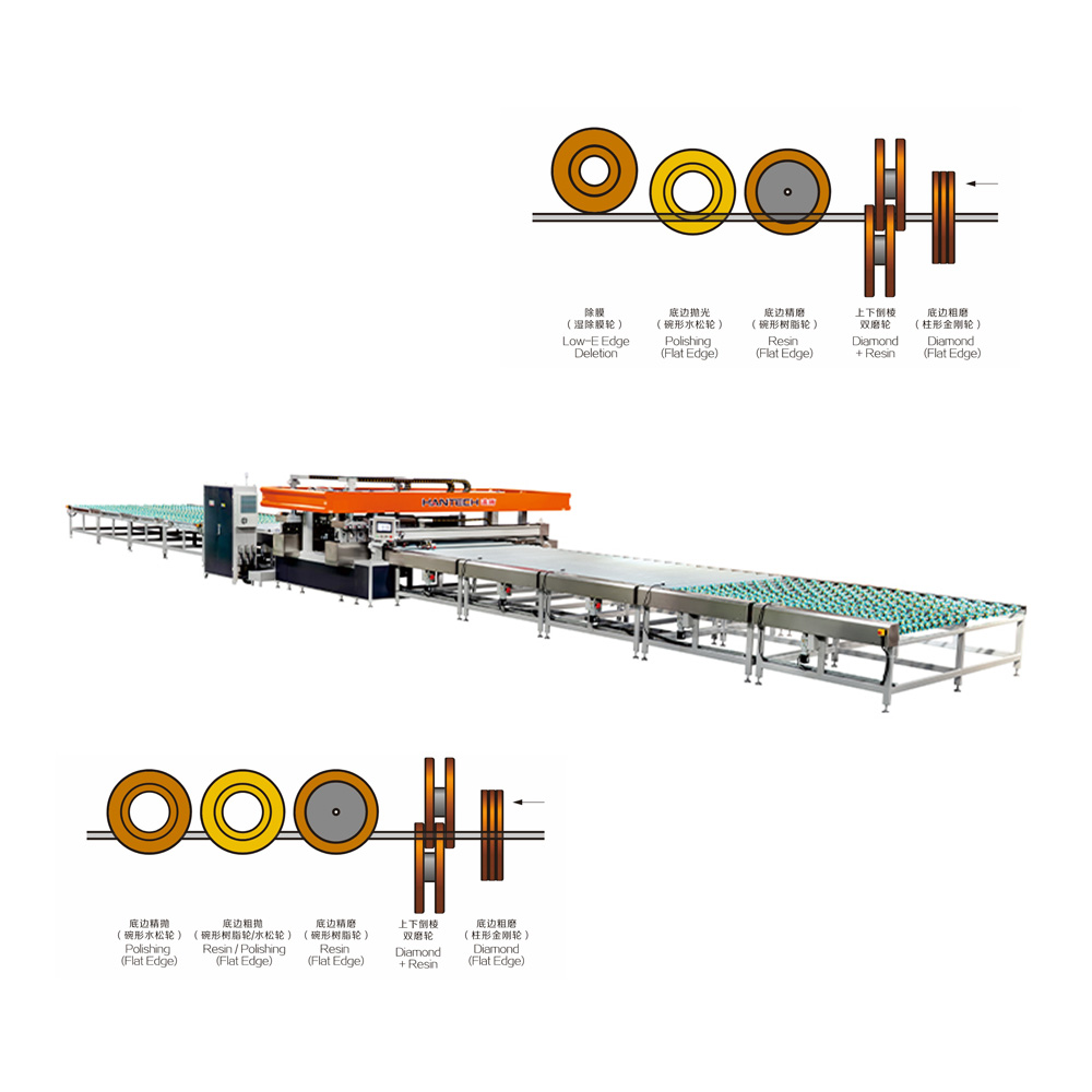 Automatic Horizontal Glass Seaming Machine M8 Series-33H/I Series (for ...