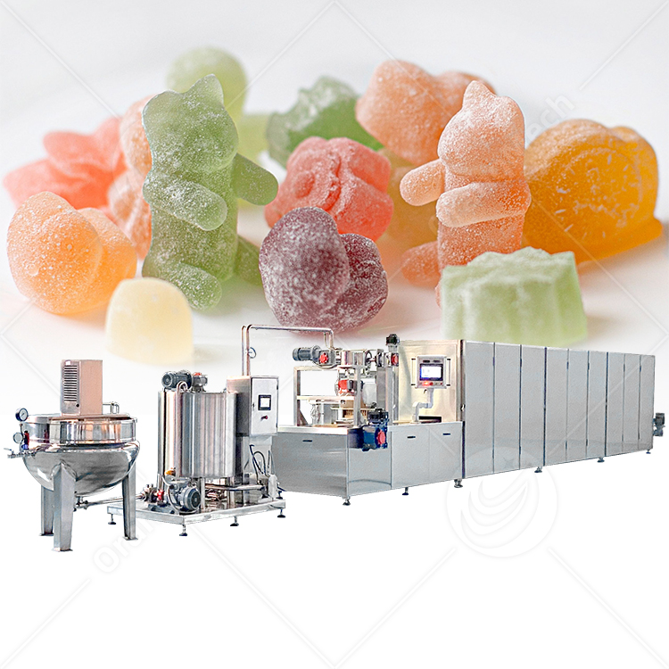 Gummy Candy Production Line Easy Operation Varied Shapes for Candy ...