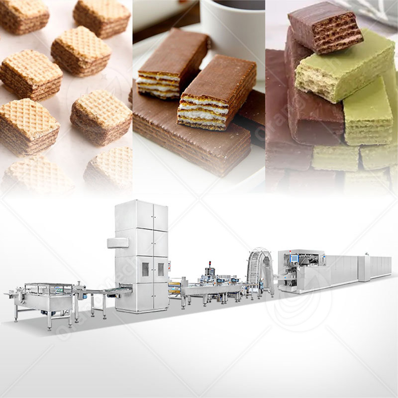 OrangeMech Automated Chocolate Wafer Production Line | OrangeMech