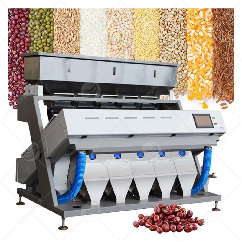 Color Sorting Machine for Rice,Coffee &nuts | OrangeMech