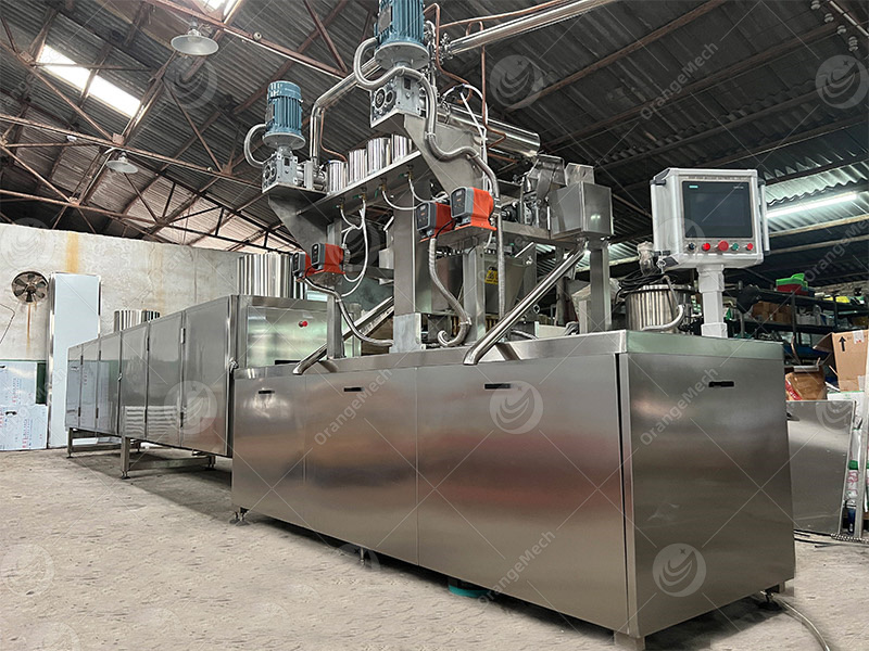 Successful Case of Orange Mech Automatic Hard Candy Production Line ...