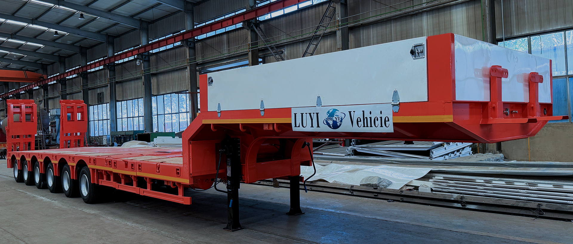 Semi-trailer Export Trends of Luyi Vehicle in 2024 | Luyi
