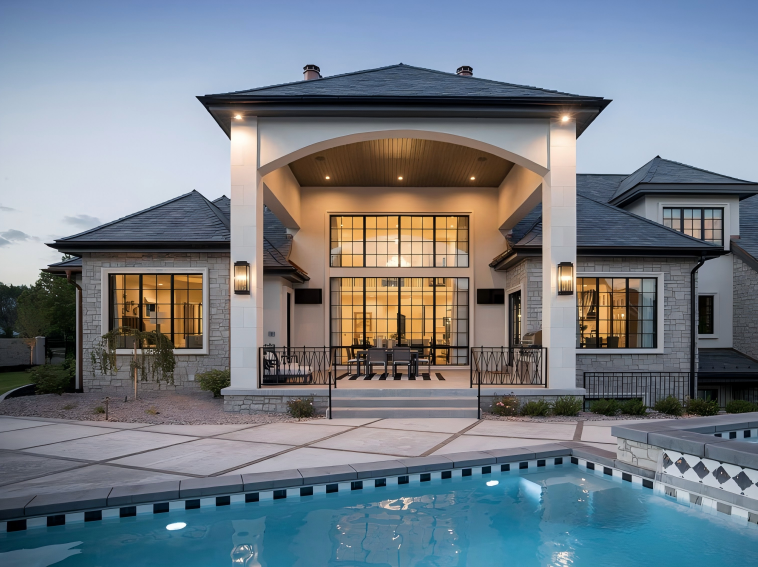 Montema H128 Broken Bridge Window Screen Integrated French Retro Window ...