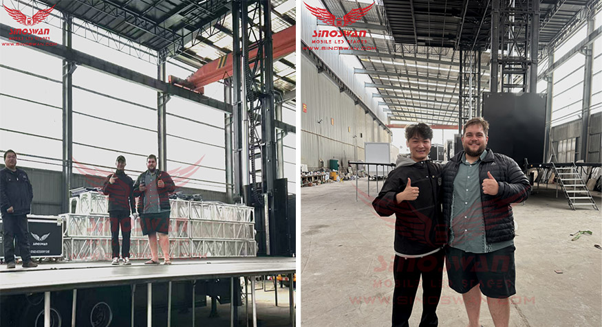 Tractor Trailer Stage Series | SINOSWAN