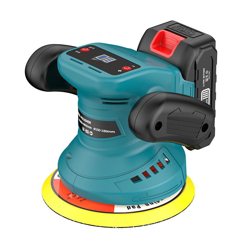 Best Car Polishing Machine Lithium Battery Portable Two-handed Handheld ...