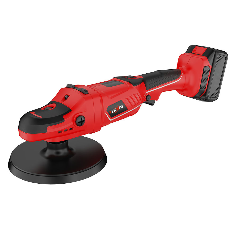 Best Cordless Buffer Polisher 5 Inch Orbital Polisher,Variable Speed ...