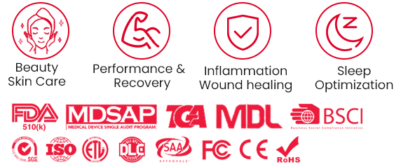 9th-Gen Smart Red Light Therapy Panel | Voice Control & Modular Design