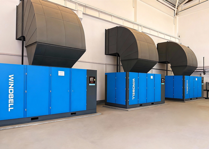 Windbell 150 CFM Rotary Screw Compressor | Windbell Compressor