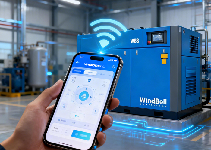 Windbell 150 CFM Rotary Screw Compressor | Windbell Compressor