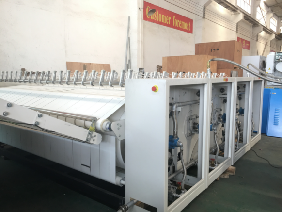 Come on! 4-roller Flatwork Ironer with Folding Machine | Goworld