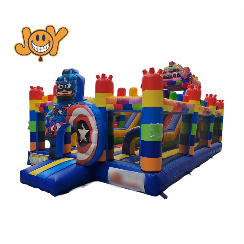 Inflatable Building Block Playground Set For Children | Joy Inflatable
