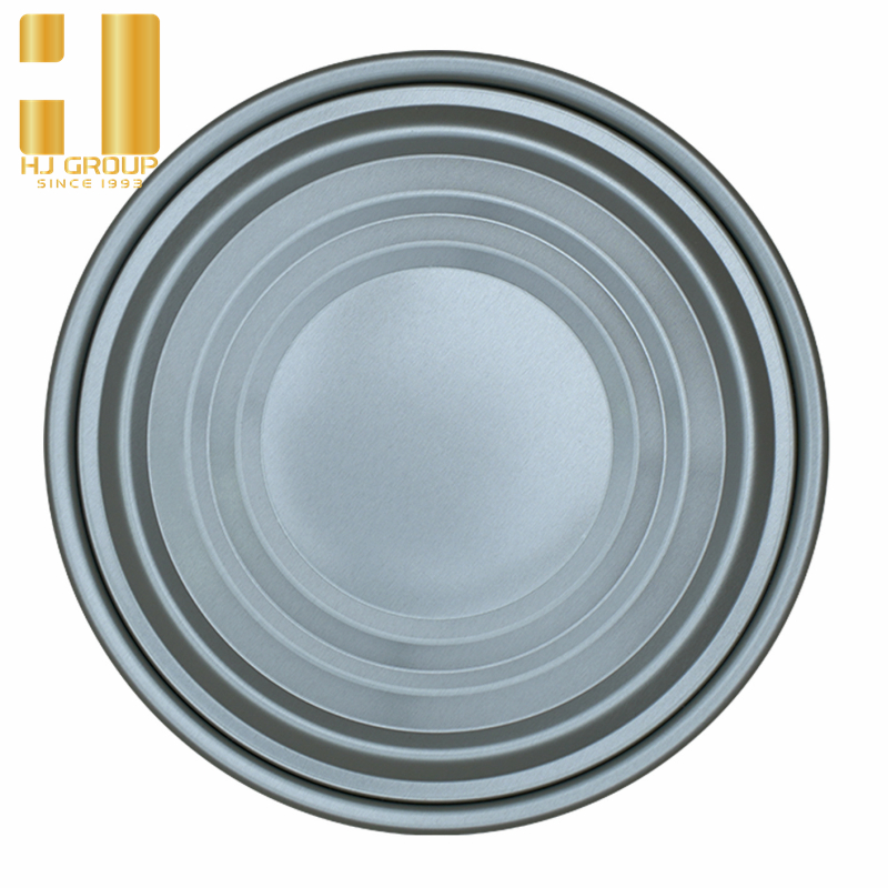 HJ GROUP 502D(127MM) Tinplate Normal Ends for Vegetable, Fruits, Meat, Sea Food, Milk, Oil Cans ...