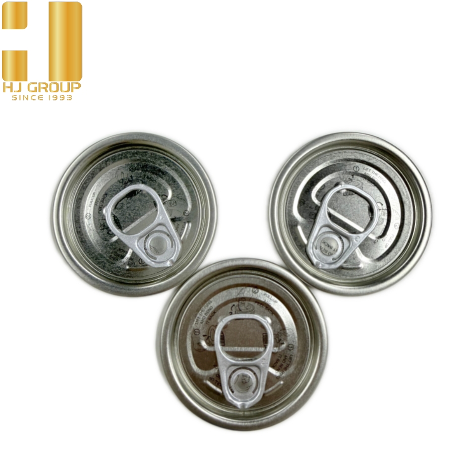 Lift Tab Pull Up Tinplate Easy Open End Round 202# 52mm Size Custom ...