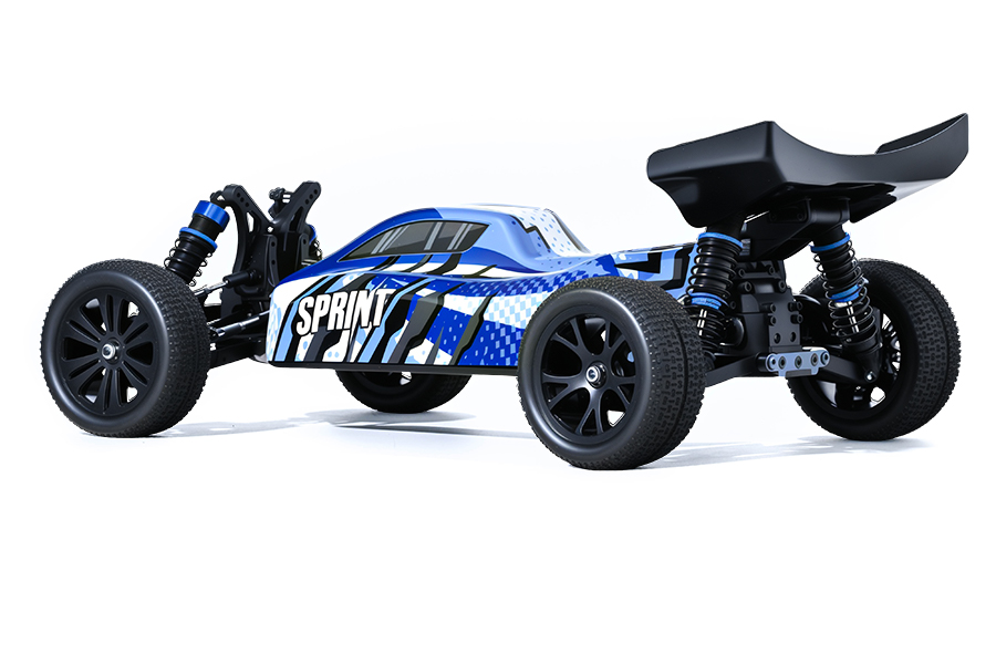 SPIRIT 1/10 Scale 4WD Off-road Electric RC Buggy 2.4G Brushless High ...