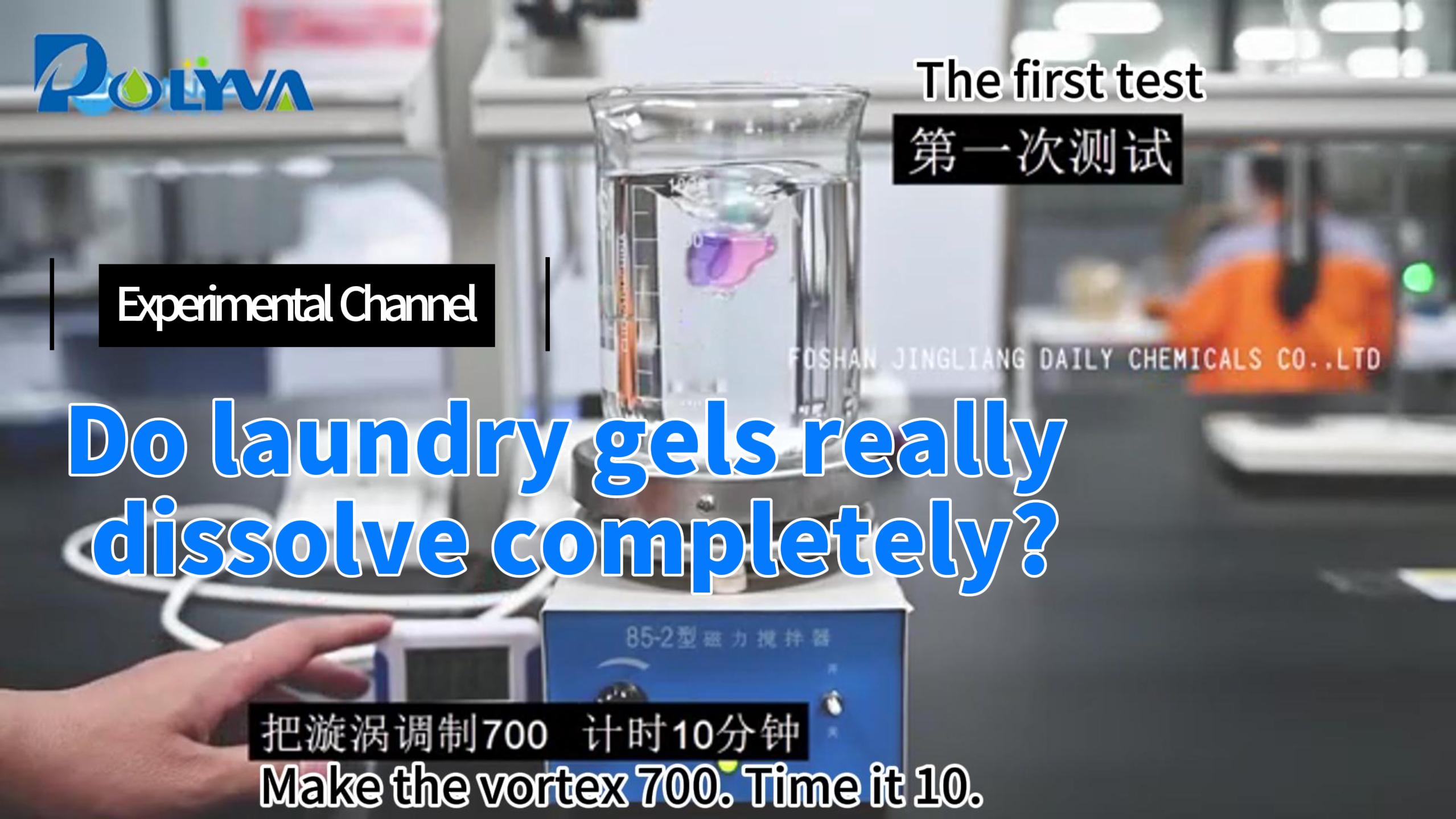 Wondering If Polyva Laundry Detergent Pods Actually Dissolve Completely?