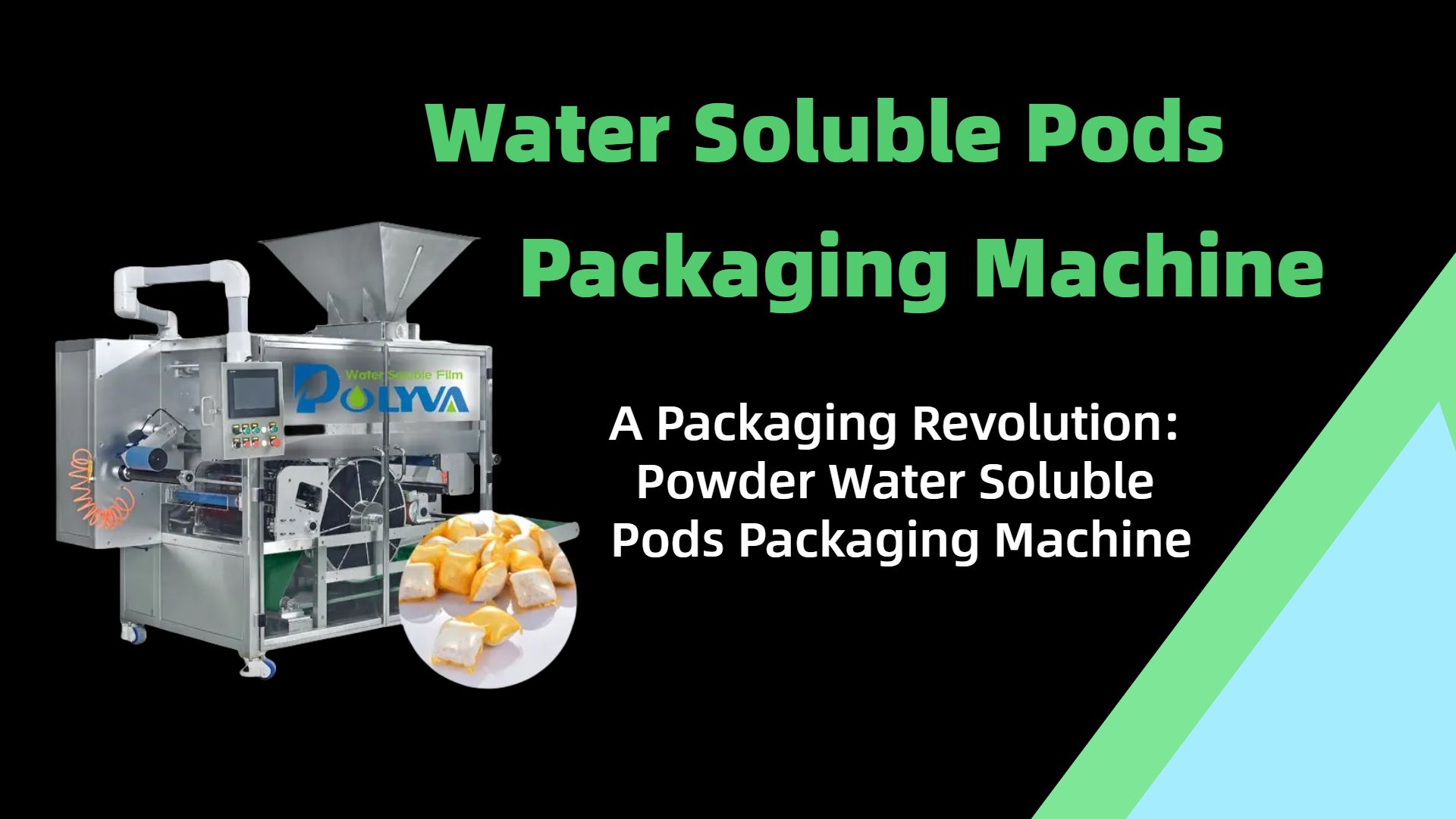 A Packaging Revolution: Powder Water Soluble Pods Packaging Machine