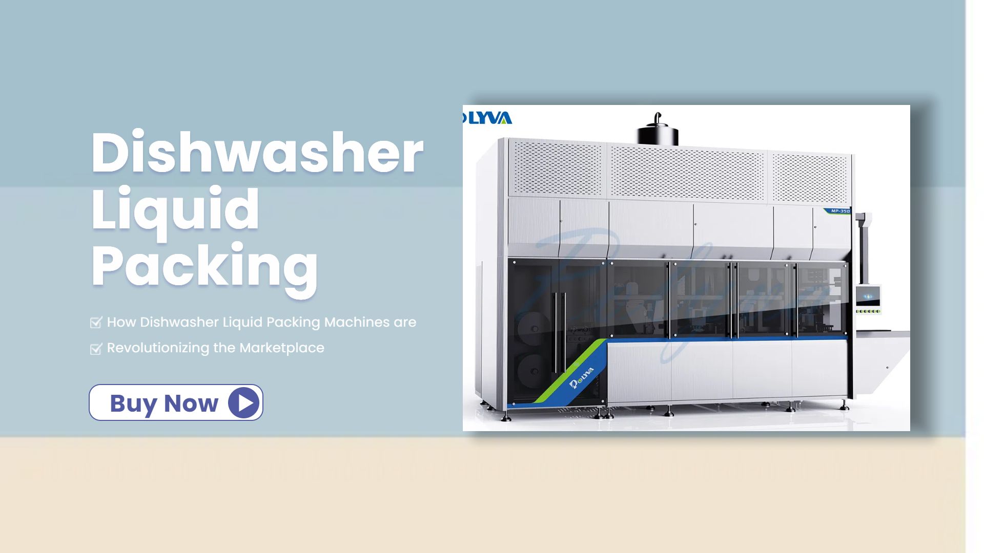 How Dishwasher Liquid Packing Machines Are Revolutionizing the Marketplace