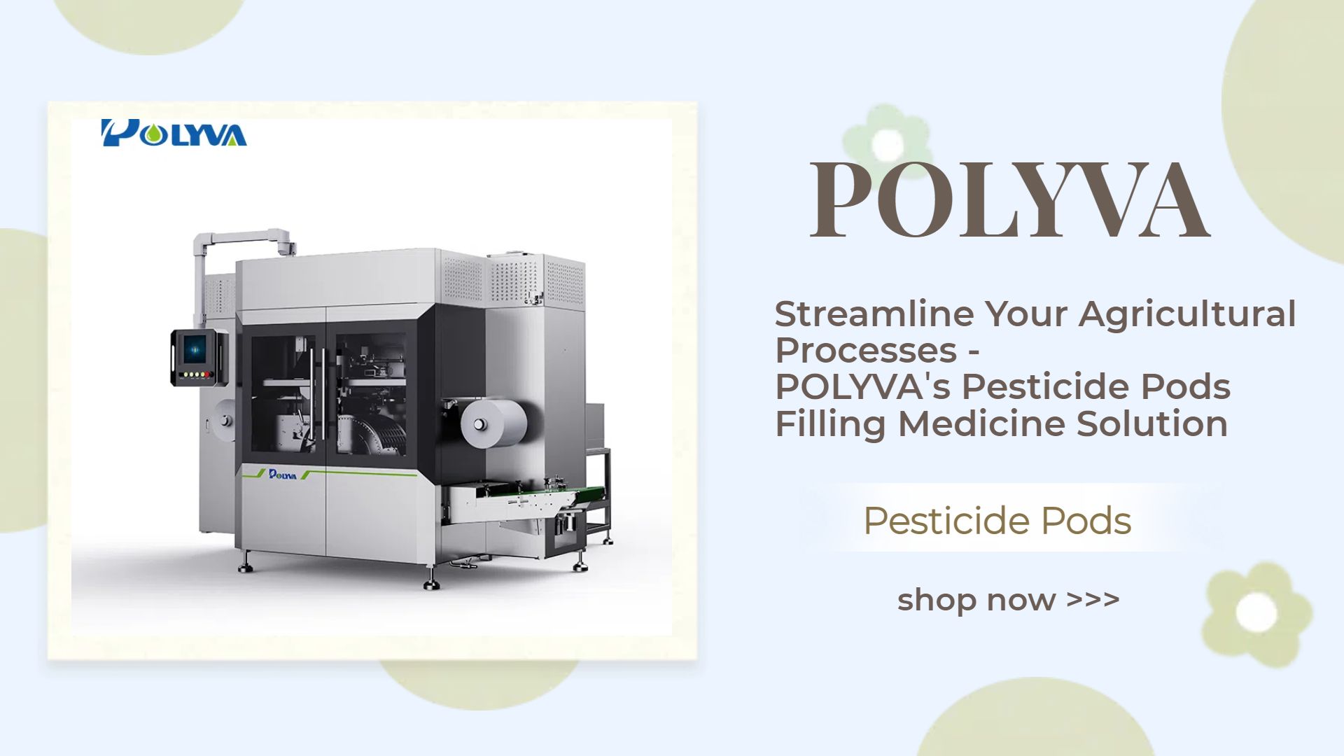 Streamline Your Agricultural Processes - Polyva's Pesticide Pods Filling...