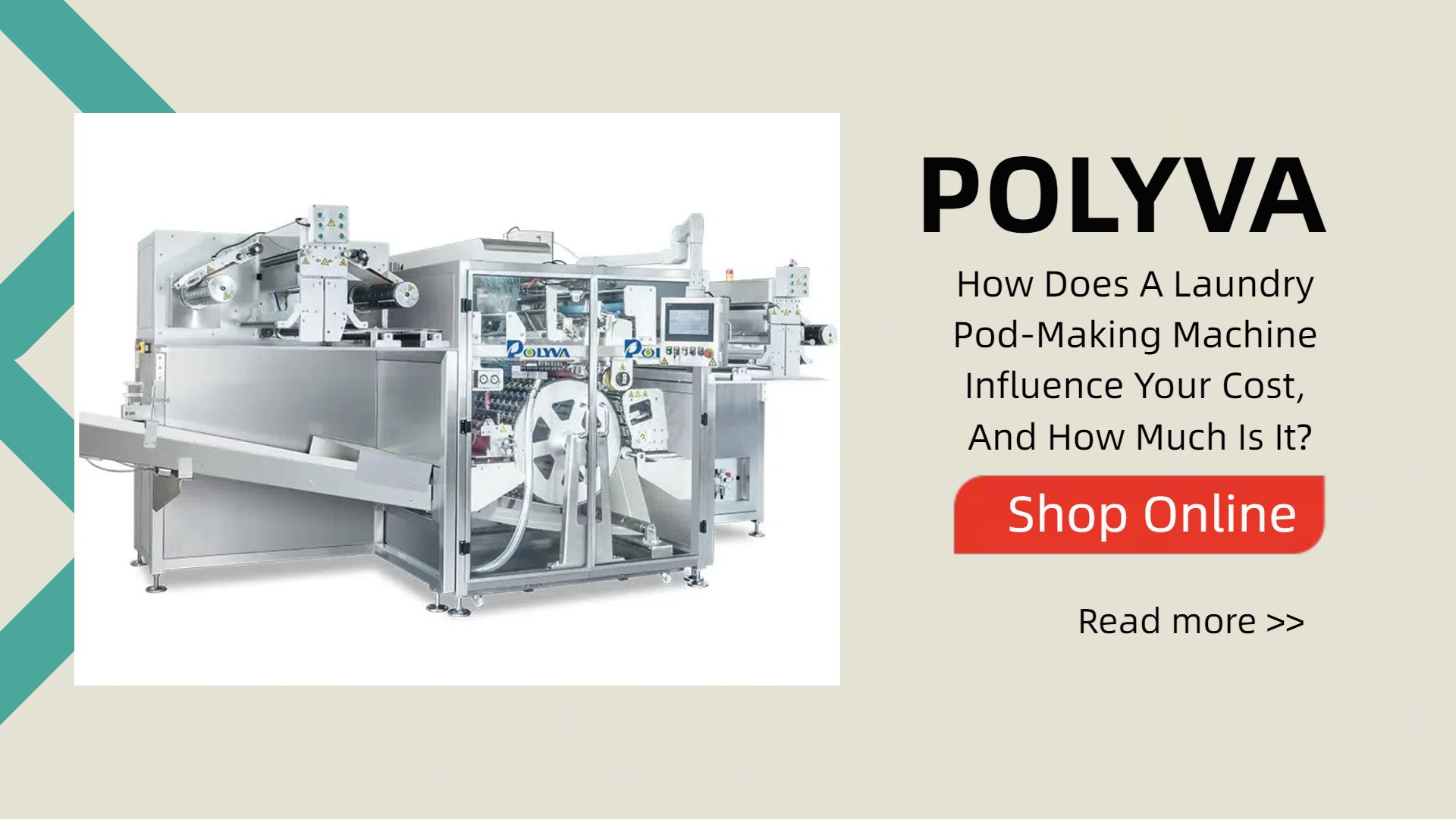 Efficient Laundry Pods Making Machines by POLYVA